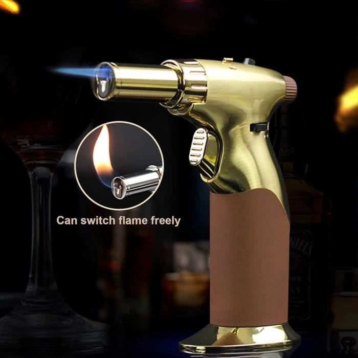 Pistolet à Flamme Barbecue Extérieur Torche de Soudage Briquet Cuisine ...