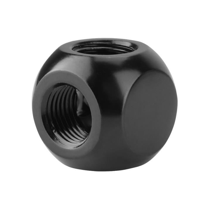 Connecteur Ube Tube Connector G1/4 Internal Thread Brass 3-Way Pc Water ...