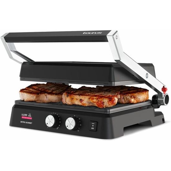 Taurus - Grill Bistro Gourmet 2600W 2-en-1: Grill Plancha 29x23 cm ...