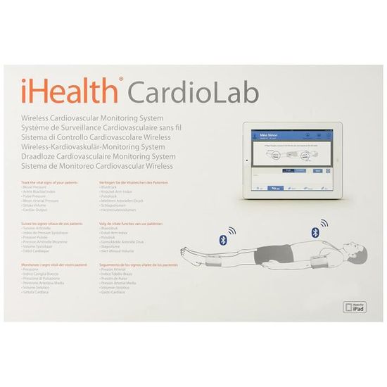 IHealth Système de diagnostic cardiovasculaire sans fil CardioLab ...