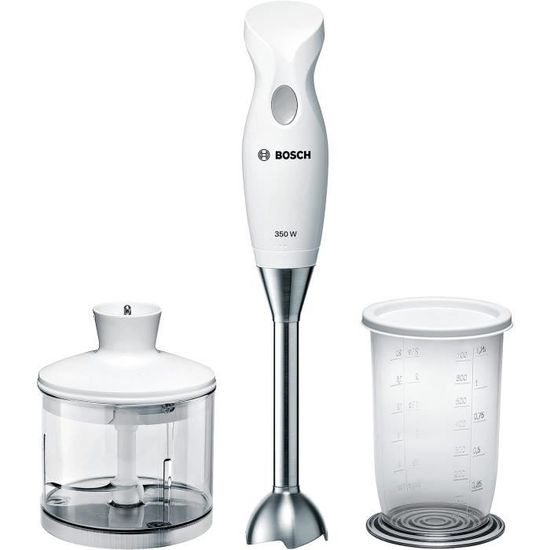 Mixeur plongeant Bosch MSM6B500 - 350W - Argent/Blanc - Cdiscount ...