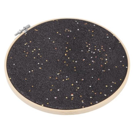 KIMISS Affichage de broche Broche Présentoir Noir Bambou Faux Cuir 22cm ...