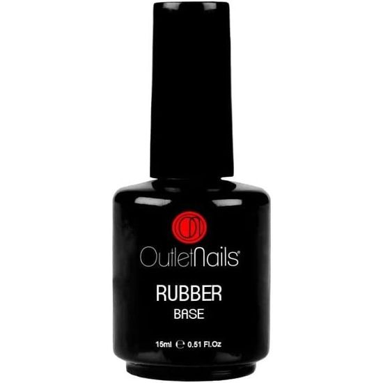 Rubber Base-Gummy Base 15ml Transparent - Vernis à ongles permanent ...