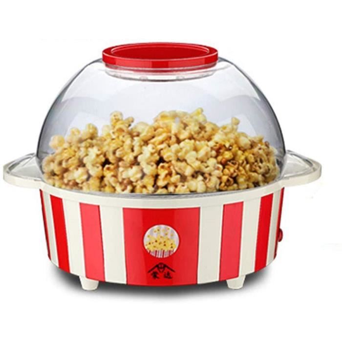 Pop corn machine,machine à pop-corn électrique rouge avec circulation d ...