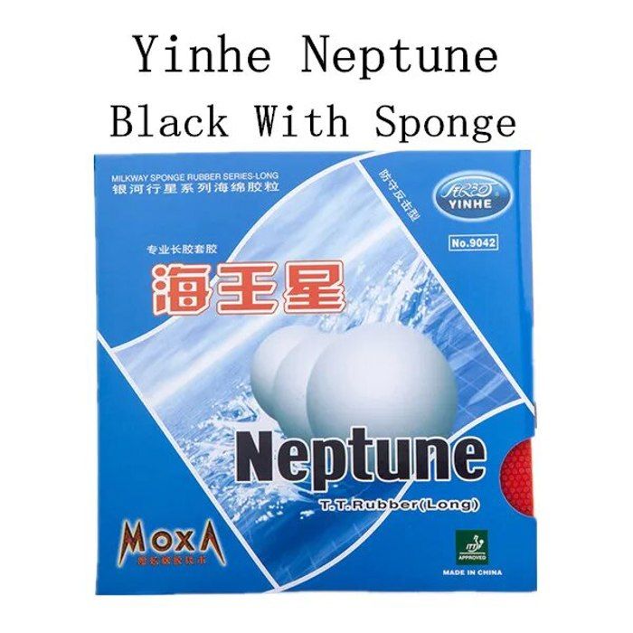YINHE-Nappe de tennis de table Neptune Pips,longue galAct,en caoutchouc ...