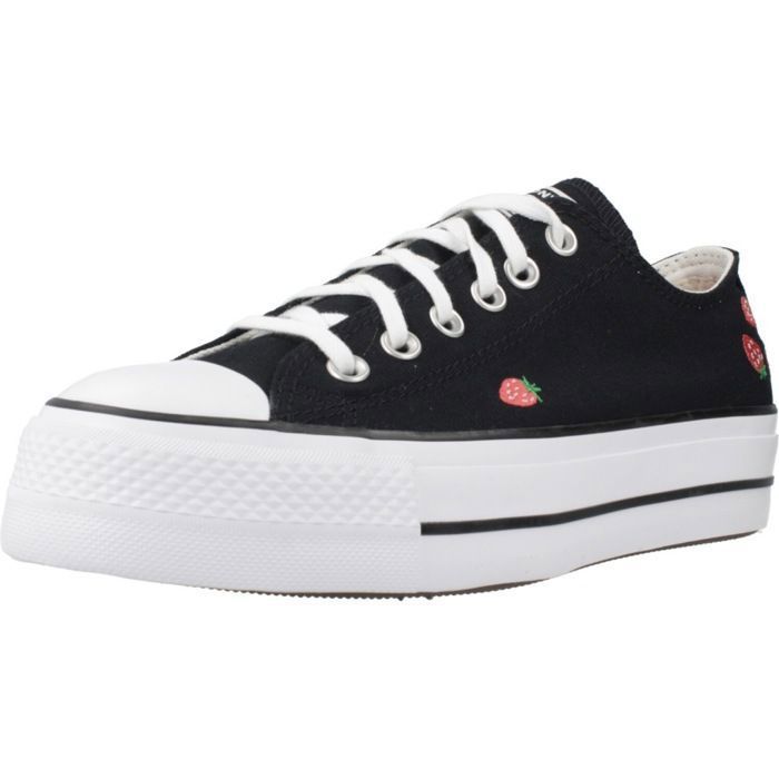 Chaussure Converse Modèle Chuck Taylor All Star Lift Ox - Coleur Noir ...