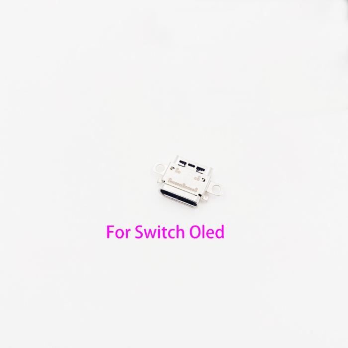 For Switch Oled - USB Jack Charging Socket Connector Port For Switch Console - Cdiscount ...