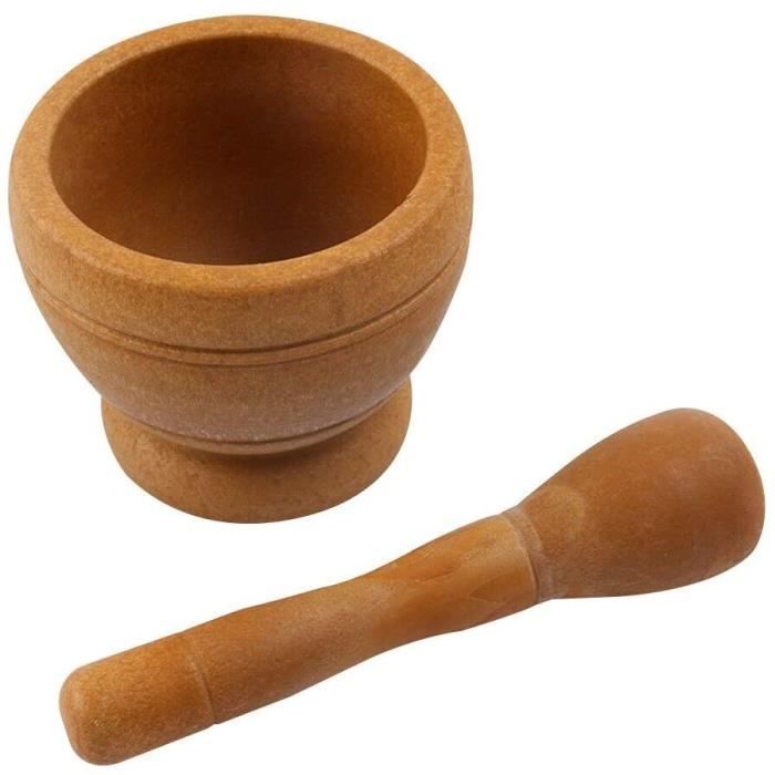 Mortier Pilon Broyeur À Épices Résine Bol Aliments Durs Poivre ...
