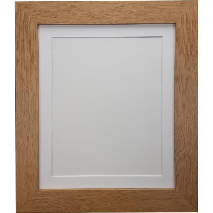 "London Cadre Affiche De Photo En Chêne Avec 24 X 50,8 Cm Blanc Support ...