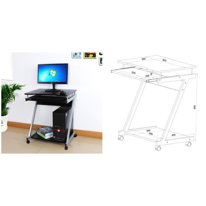 Bureau informatique / table informatique Meuble de bureau pour ...