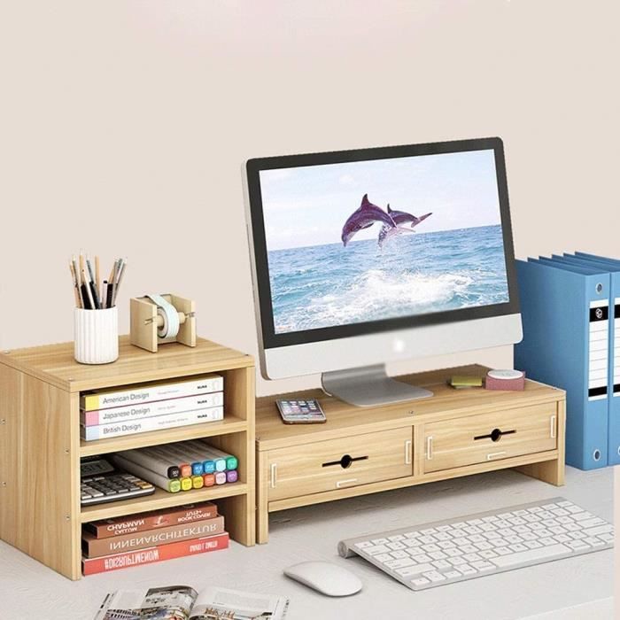 Support de Moniteur Réhausseur d’Écran Monitor Riser Stand avec ...