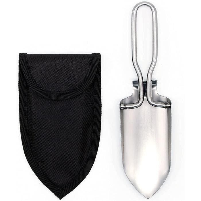 Pelle pliante portable – Mini pelle de camping avec pochette de ...