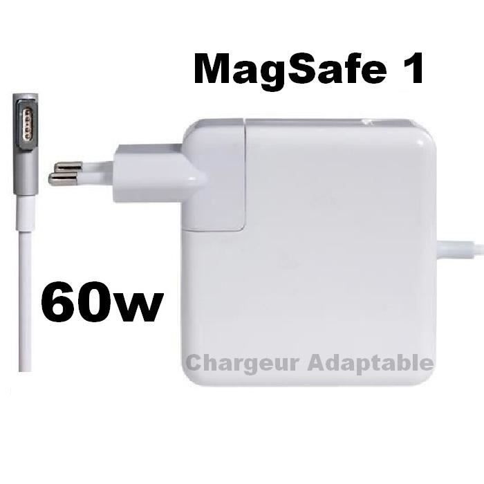 Chargeur pour MacBook ( Pro ) 60W 16,5V 3,65A A1222 A1290 A1343 ...