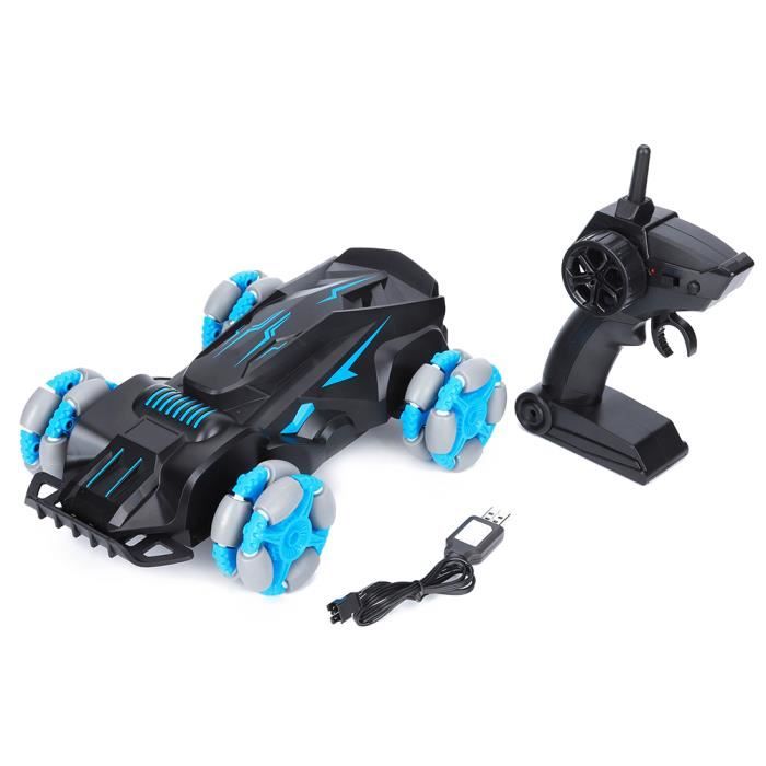 JJRC 2.4G Stunt Drift Télécommande Voiture (Bleu, batterie intégrée, télécommande sans batterie ...