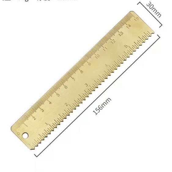 Regle - equerre,Mini règle de mesure en métal,9 Types,rétro,petite ...