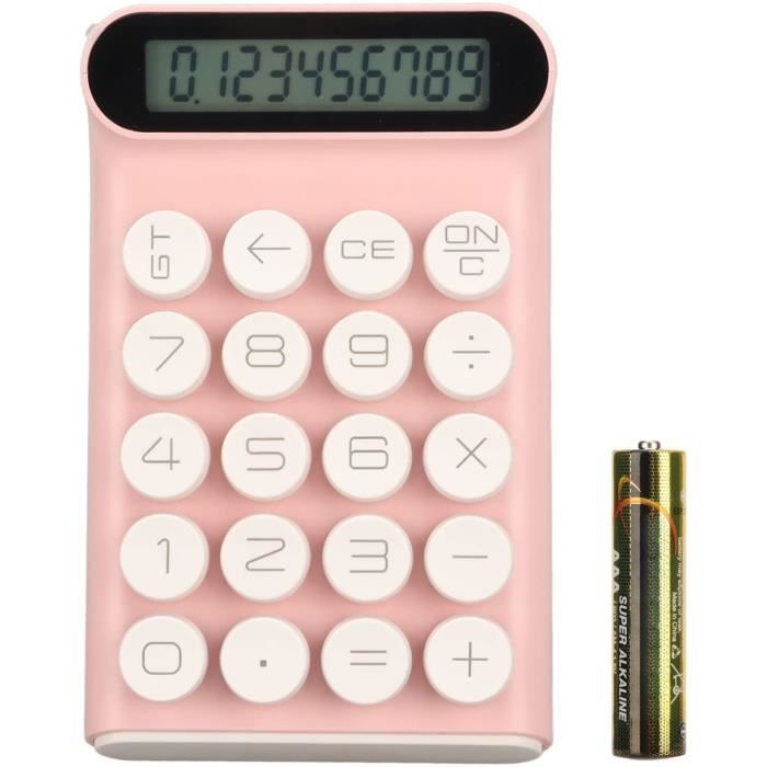 Calculatrices Calculatrice Mécanique De Bureau À 20 Touches Avec Gros ...