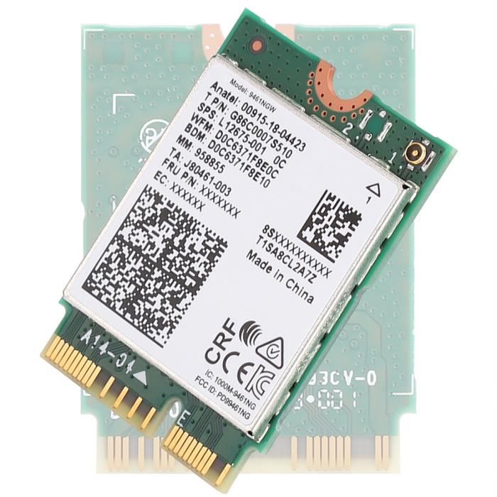 EJ.life pour Intel 9461NGW carte réseau Carte Réseau sans Fil pour ...
