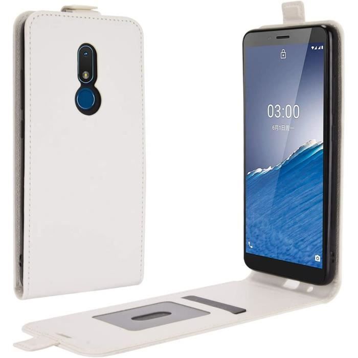 Coque Nokia C3 5 99 Pouces PU Cuir Magnétique Conventure en Cuir Up ...