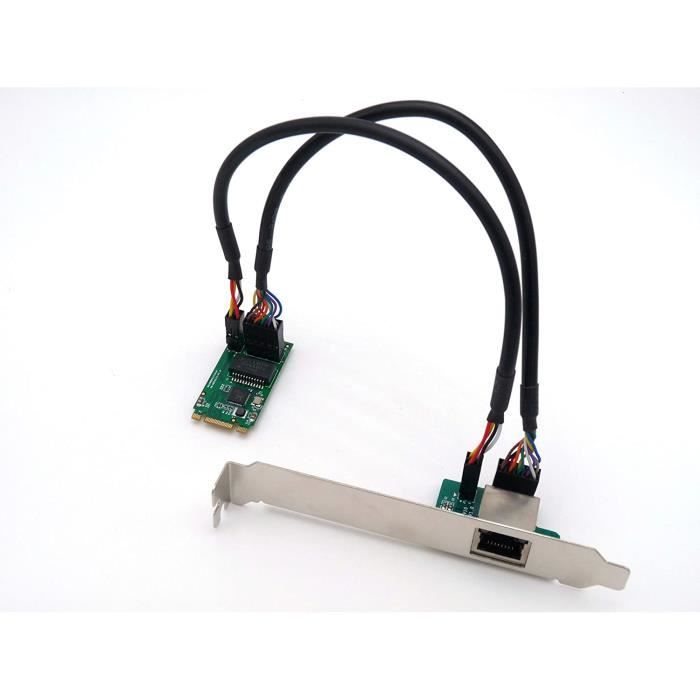 Carte Reseau - Limics24 - District Réseau M2 (B Key M Key) 1 Port Rj45 ...