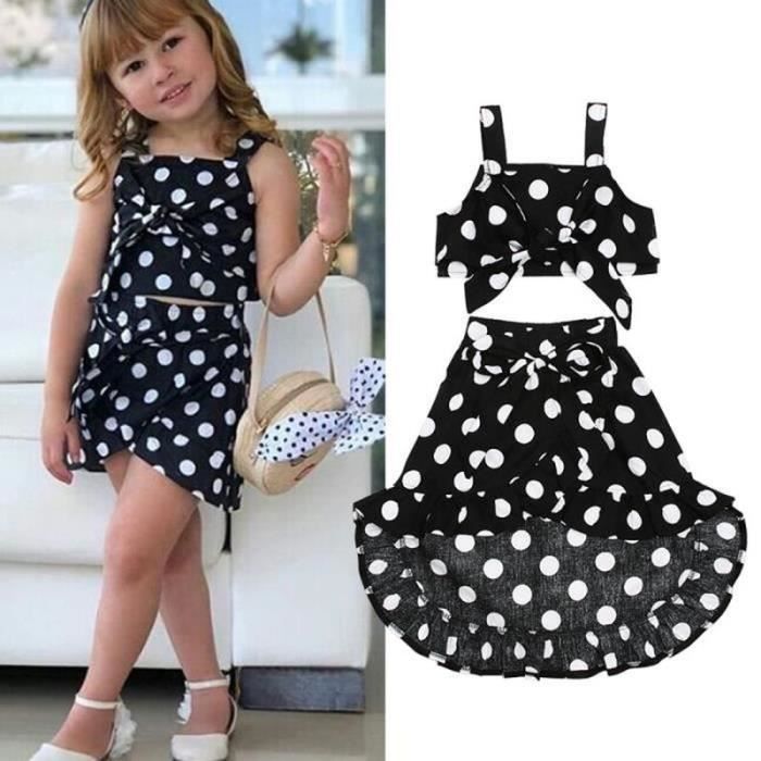 ENSEMBLE DE VETEMENTS 1-5 Ans Bébé Enfant Fille 2 PCS Ensemble de ...