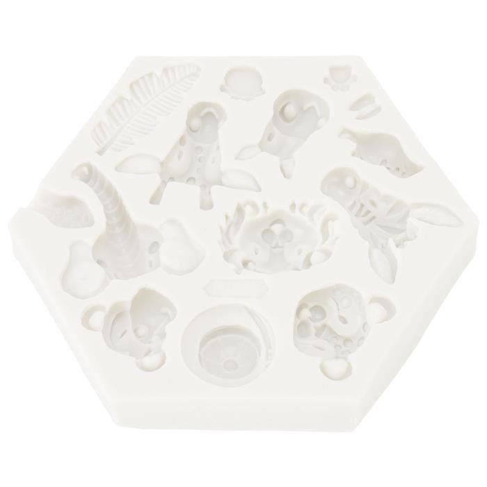 Moule en silicone - QQMORA - Forme d'animal mignon - Démoulage facile ...