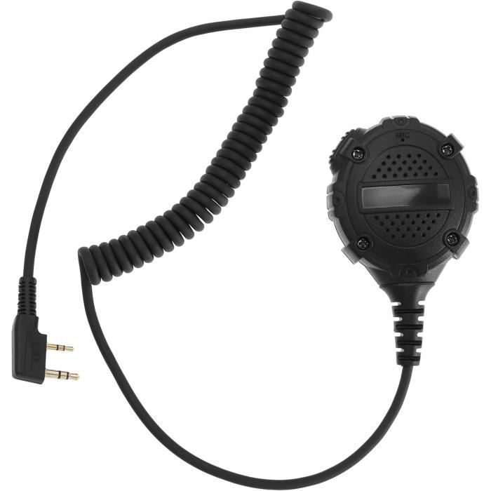 Microphone Pratique Pour Talkie-Walkie Remplacement Compatible Avec ...