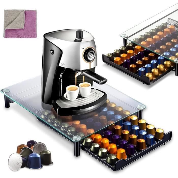 Porte-Capsules À Café Nespresso Pour 60 Pcs Support Dosettes À Tiroir ...