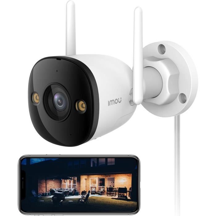 3K(5Mp) Caméra Surveillance Wifi Extérieure, Étanche Ip67, Vision ...
