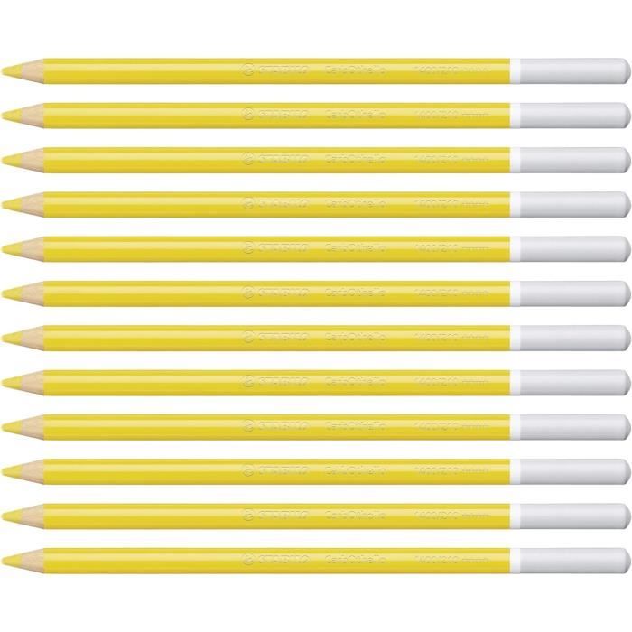 Crayon De Couleur - Carbothello - Lot X 12 Crayons Pastel Fusain ...