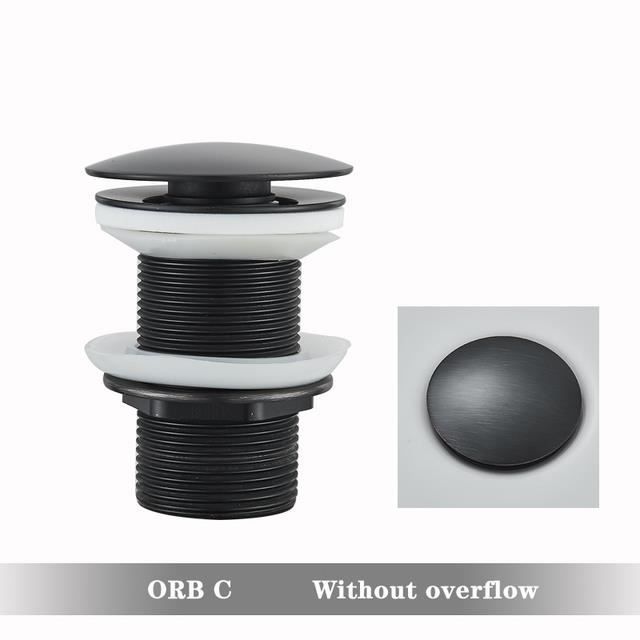 Tuyau de vidange,ORB C--Bouchon De Vidange Pour Évier De Salle De Bain ...