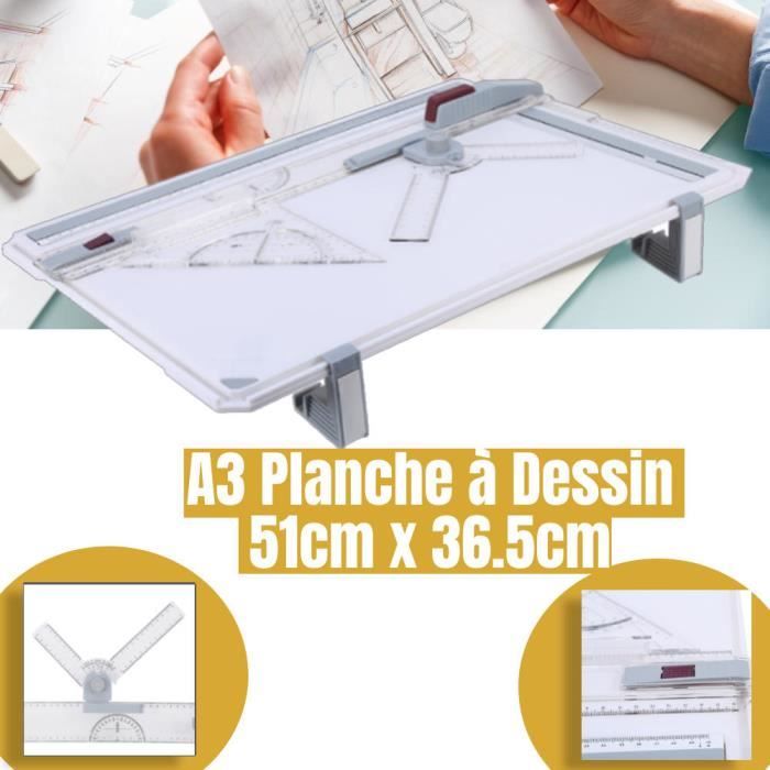 Planche à Dessin A3 Multifonction de signalisation Rapide pour travaux Professionnels avec ...