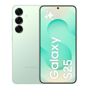 Samsung Galaxy S25 vert - Cdiscount