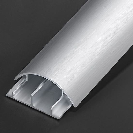 Passe Câble Sol,Goulotte Passe-Câble,Cache-câble Demi-Rond,Protecteur ...