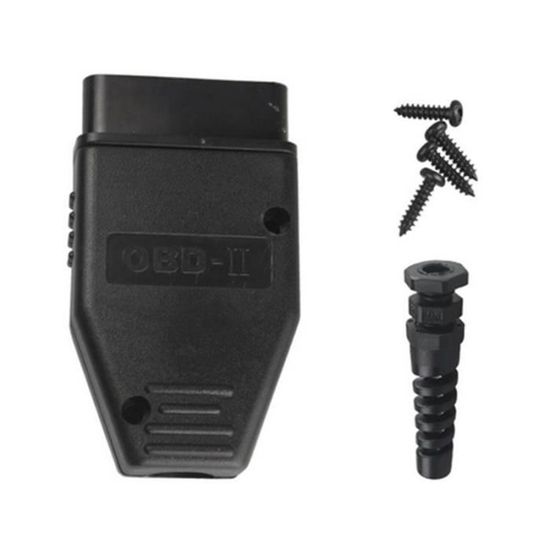 J1962 - Connecteur OBD2 à 16 broches, prise mâle, adaptateur OBD II ...
