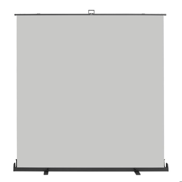Walimex pro Roll-up Panel Fond gris 210 x 220 cm, Panneau enrouleur av ...