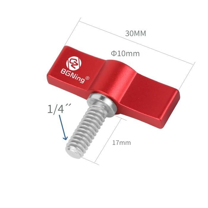 Poignée à vis de serrage à la main en aluminium AIHONTAI - Type L/T ...