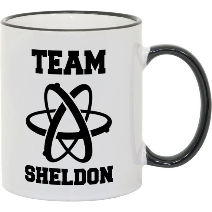 LI-Tasse Team Sheldon, Motif Big Bang Theory, Cadeau pour les fans[408 ...