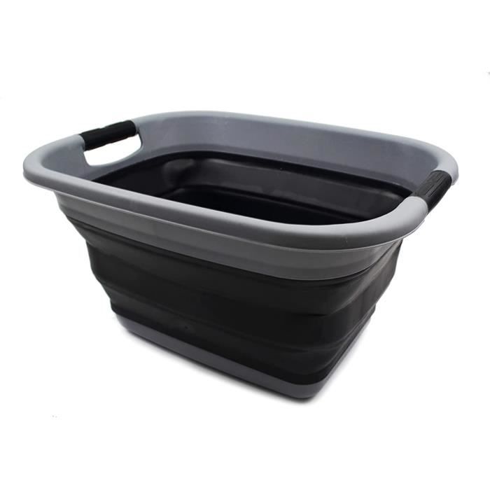 Panier à linge pliable de 25 l – Panier de rangement pliable – Panier ...