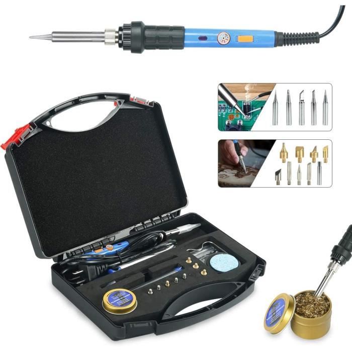 Fer a Souder,Ensemble de Fer à Souder Électrique 220°C- 480°C ...