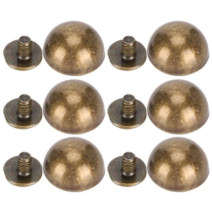 AYNEFY Rivets champignon 30 Kits Rivets de Champignon à Vis Couleur ...
