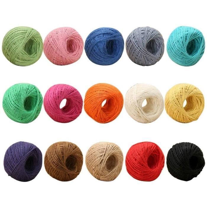 Rouleau De Corde De Chanvre De 25 M, Corde De Jute Naturel, Corde De ...