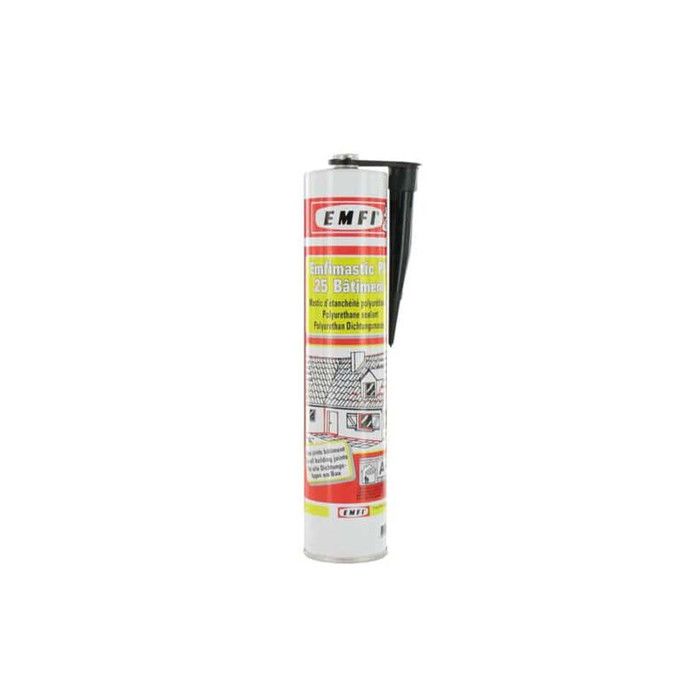 Mastic polyuréthane noir EMFI PU 25 bâtiment 300ml x 5 - Cdiscount ...