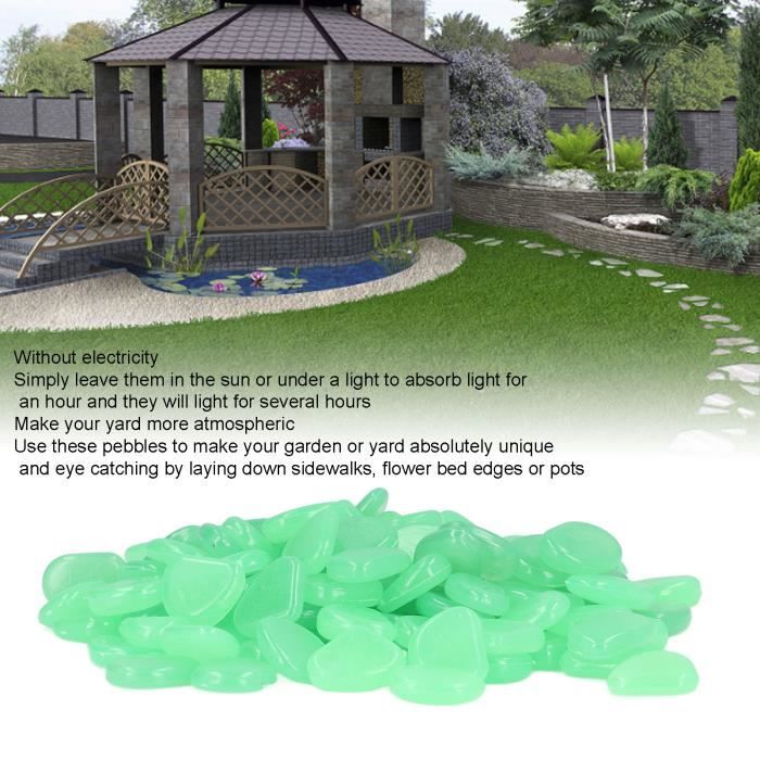 TIM® Pierres Lumineuses Extérieures Galets Lumineux Fluorescents ...
