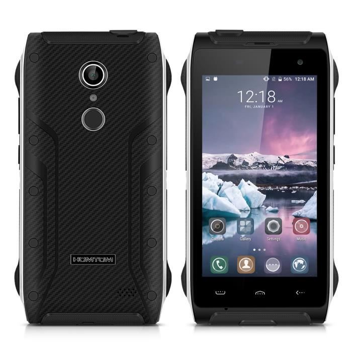 4G Smartphone HOMTOM HT20 Pro 4.7Pouces Android 6.0 IP68 MT6753 1.3GHz ...