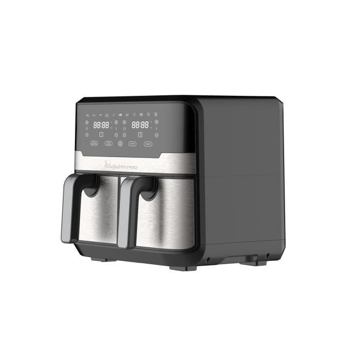 Friteuse sans Huile - Masterpro - Rocket Duo 900 - 9 L - 2400 W - Écran ...