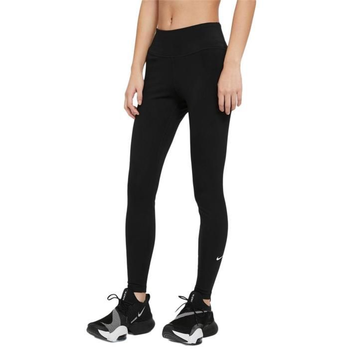 Legging - Nike - One Dri-Fit - Noir - Taille haute - Respirant ...