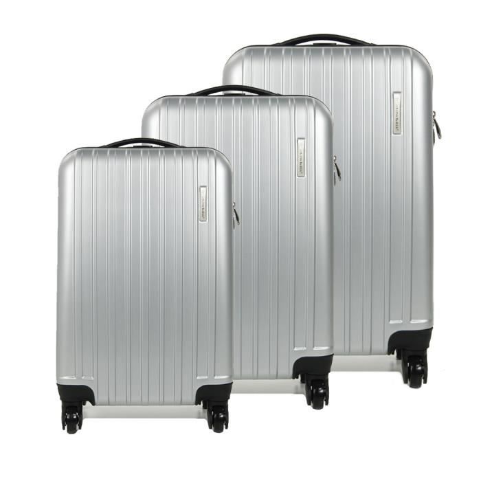 Lot des 3 valises pas cher Valises rigides - SNOWBALL A41903