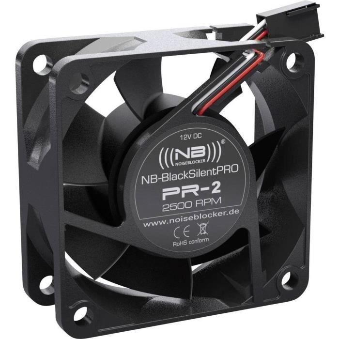 Noiseblocker Blacksilent (60Mm, Pr-2) Pc Case Fan 80Mm Blacksilent Pro ...