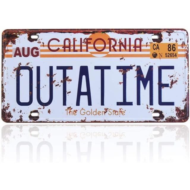 PLAQUE D'IMMATRICULATION,Clair-15X30cm-6inX12in--Plaques de Planning en ...