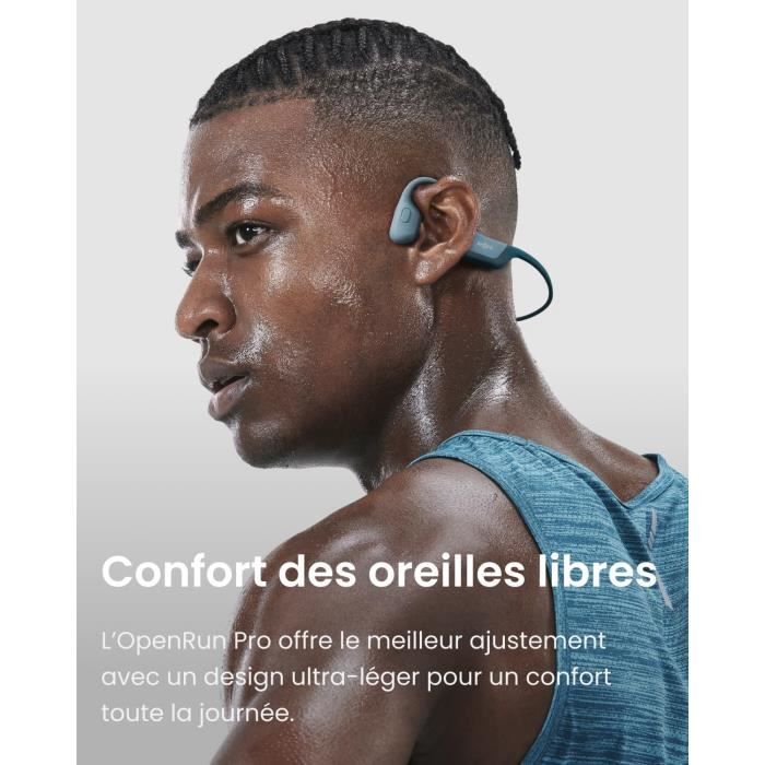 Openrun Pro, Casque Conduction Osseuse Écouteur Bluetooth Sport sans ...